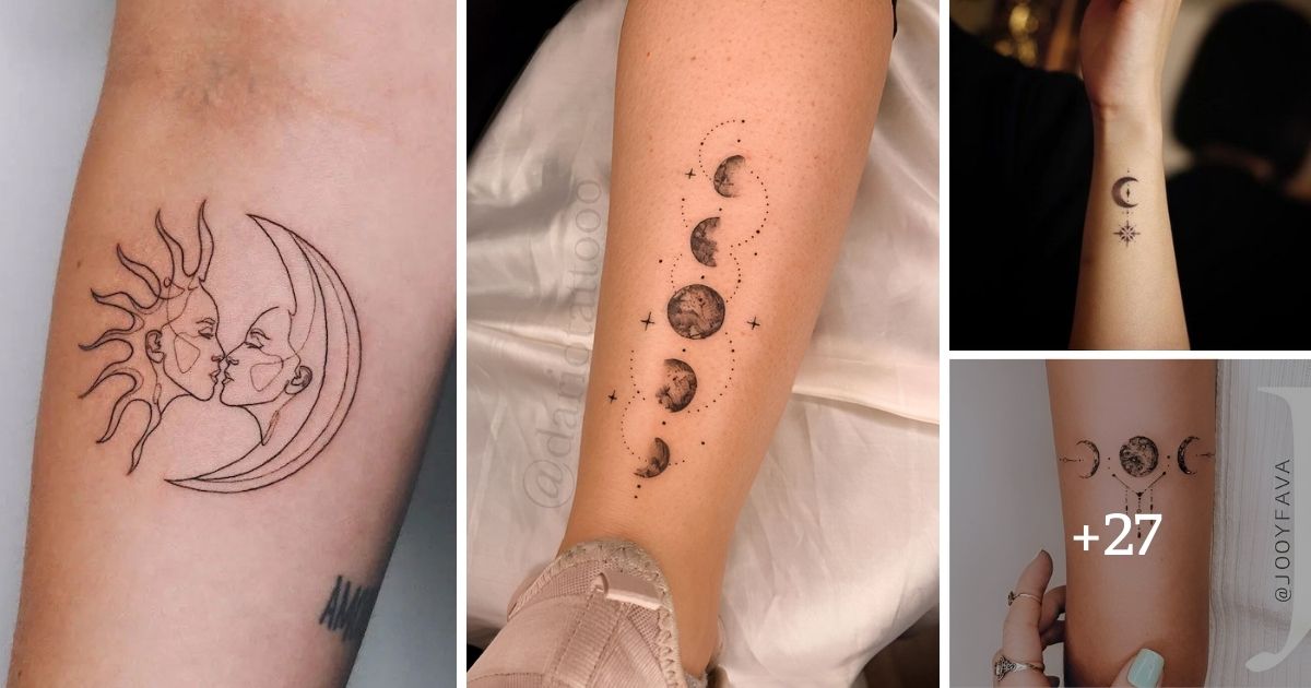 30 Magical Moon Tattoo Ideas That Are The Epitome Of Femininity - Woman ...