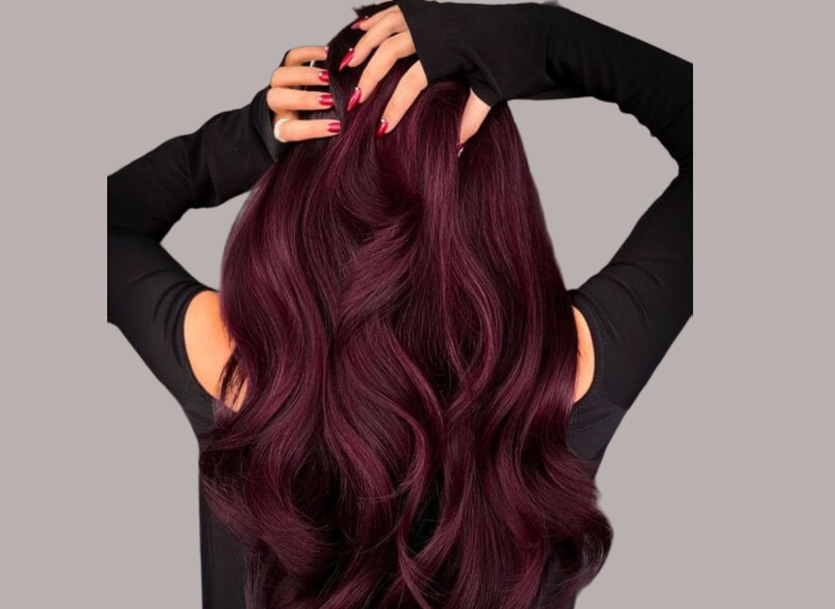 30 Stunning Burgundy Hair Color Ideas You’ll Want To Copy ASAP - Woman ...