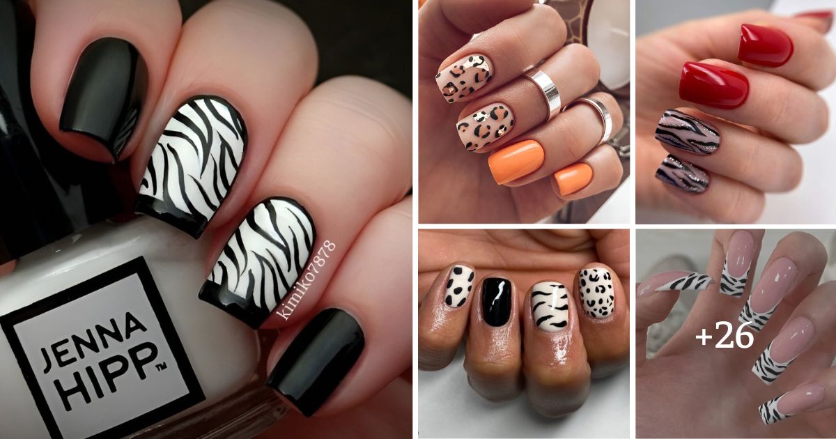 30 Breathtakingly Chic Animal Print Nails To Slay Like A Queen - Beauty ...