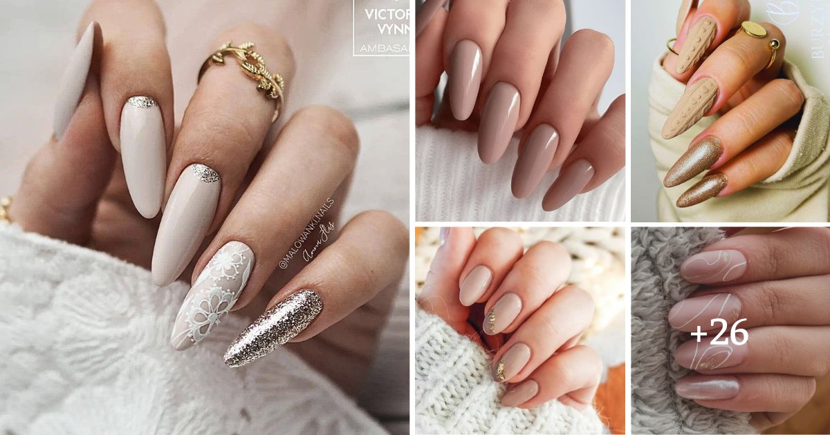 30 Elegant Beige Nails That Are The Epitome Of Feminine Beauty - Woman ...