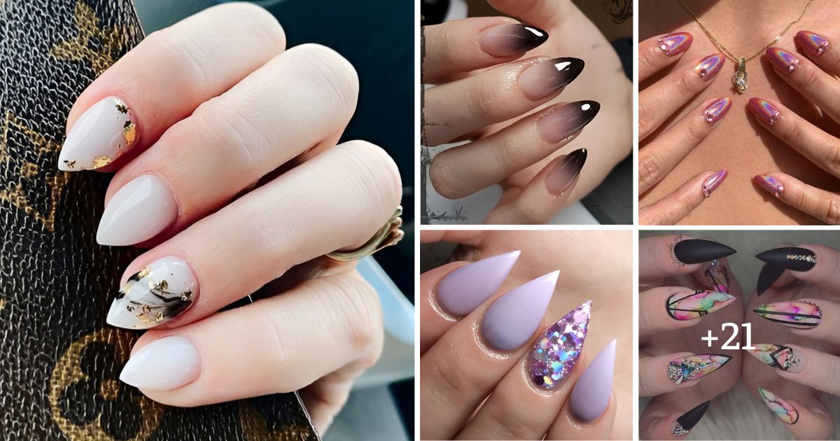 25 Gorgeous Short Stiletto Nails To Rule All Manicure Trends - Woman ...