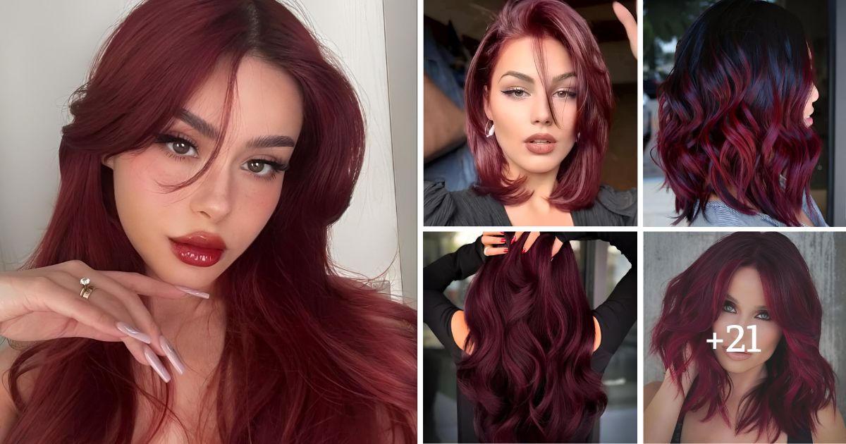 25 Shades Of Burgundy Hair To Make You A Runway Model - Woman & Lifestyle