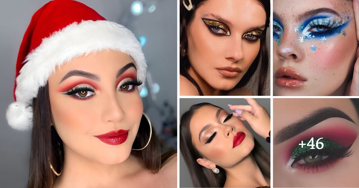 50 Stunning Holiday Makeup Looks To Make You Shine All Season - Beauty ...