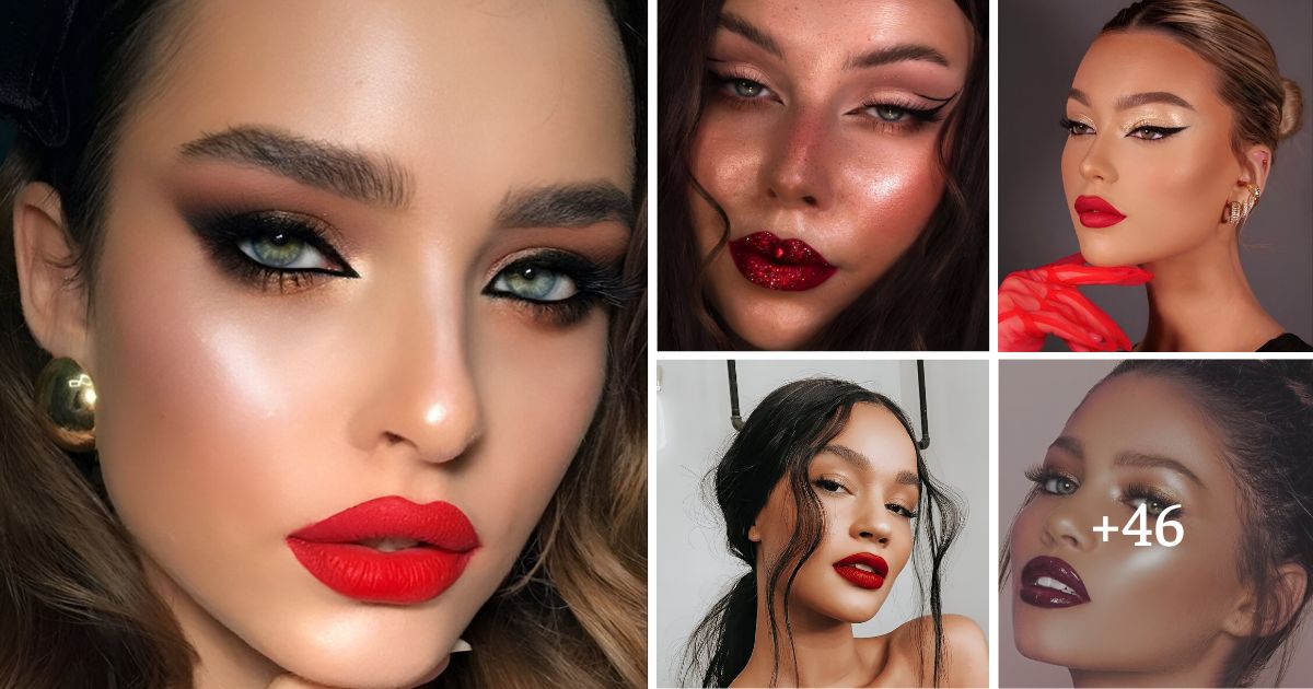 50 Stunning Red Lipstick Looks Perfect To Slay This Valentine - Woman ...