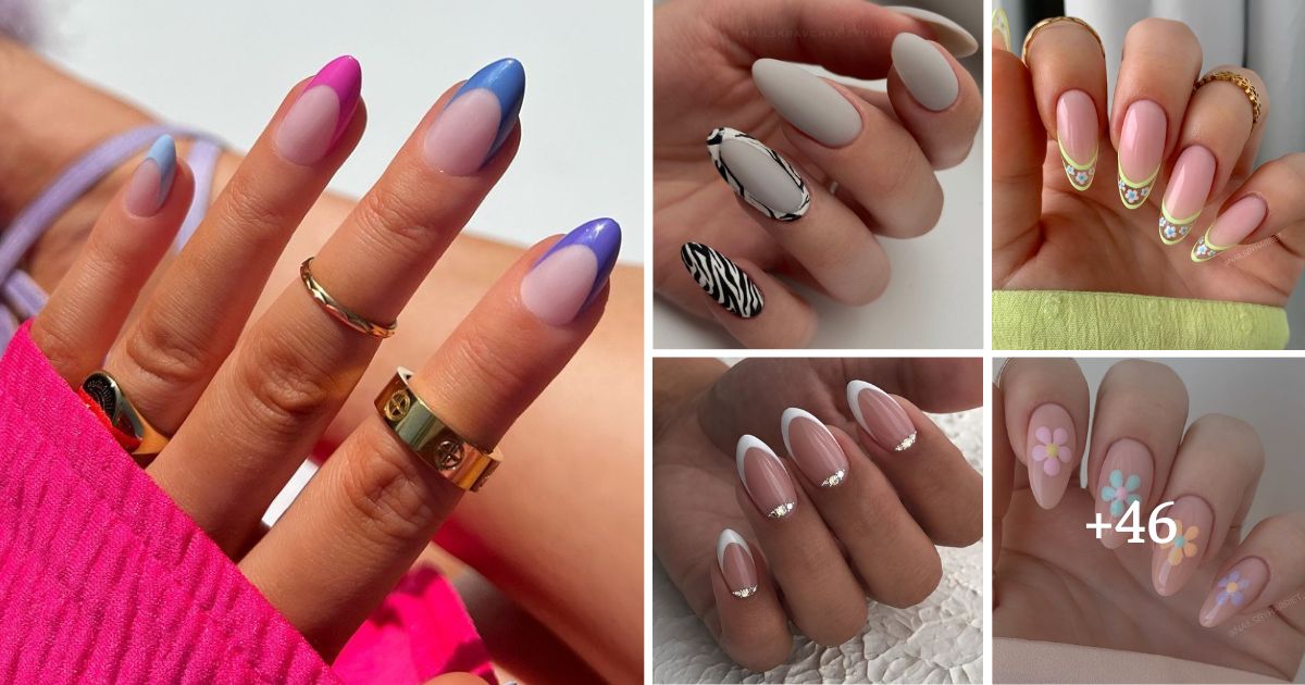 50 Irresistible Short Almond Nails To Glam You Up Instantly - Woman ...