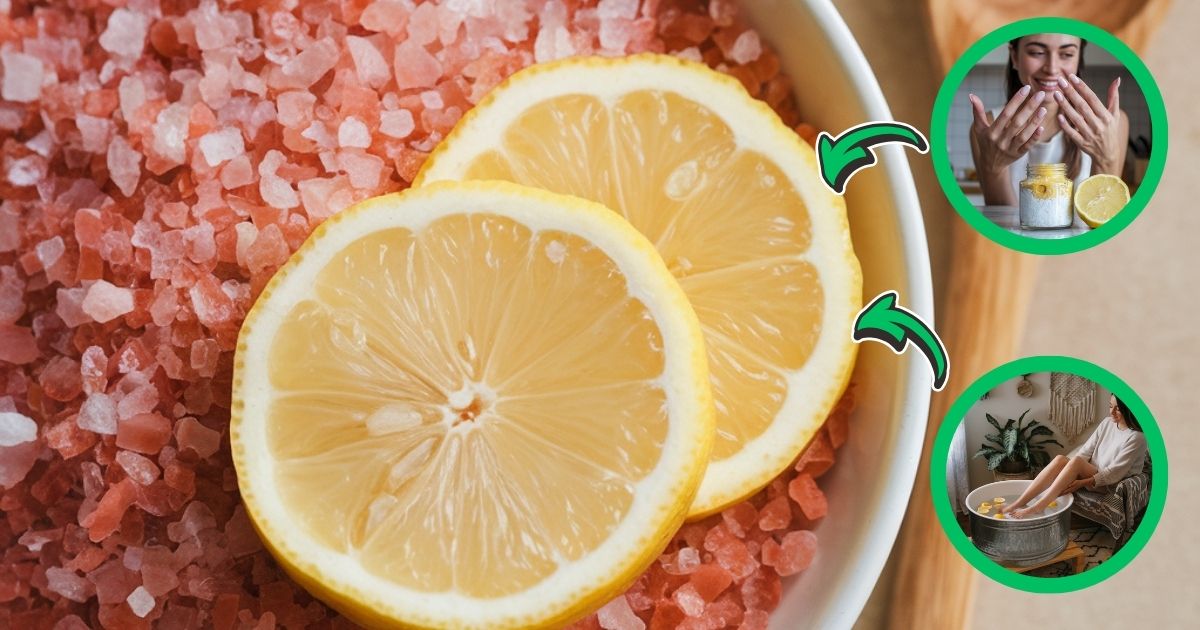Salt and Lemon are The Natural Duo That Fights Nail Fungus